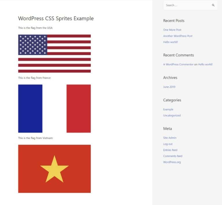 How to Combine Images Using CSS Sprites in WordPress