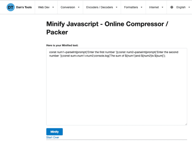 How To Minify Css And Javascript In Wordpress 3154