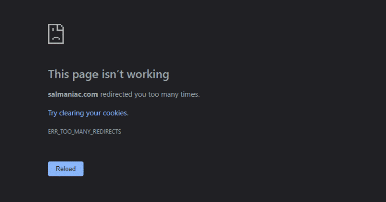 How to Fix Error Too Many Redirects Issue in WordPress