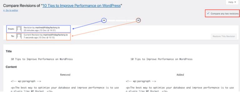 How to Use WordPress Revisions to Undo Changes